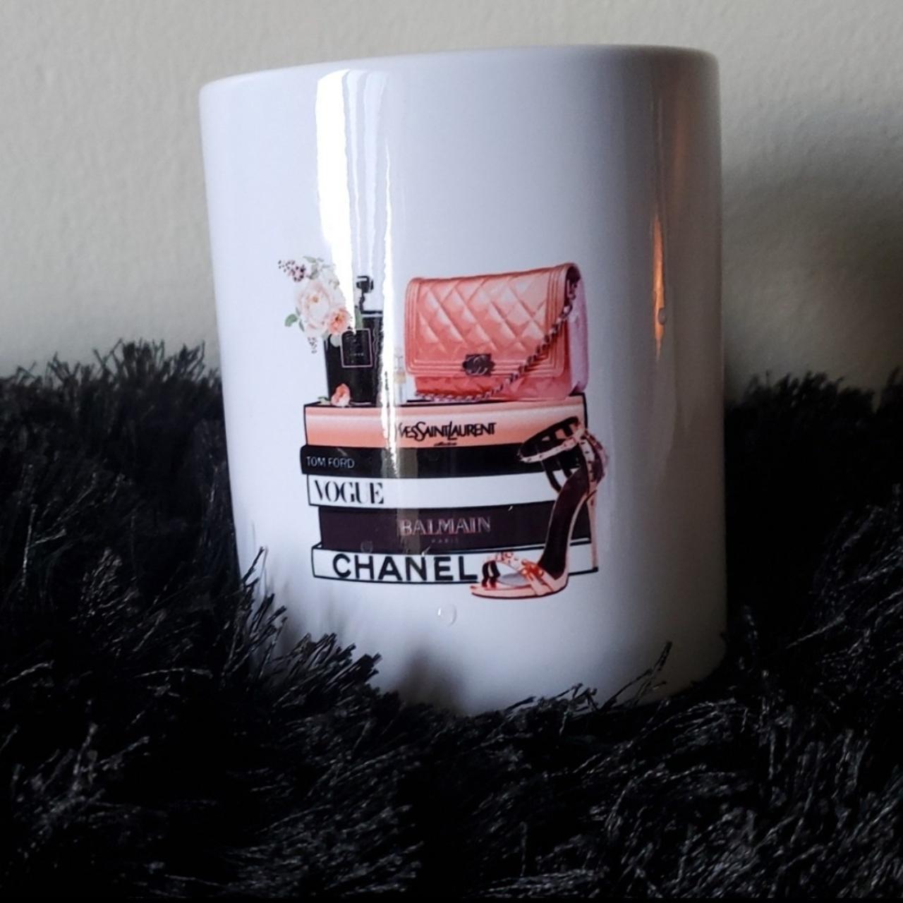 Chanel inspired Coffee Mug Has a strain on the... - Depop