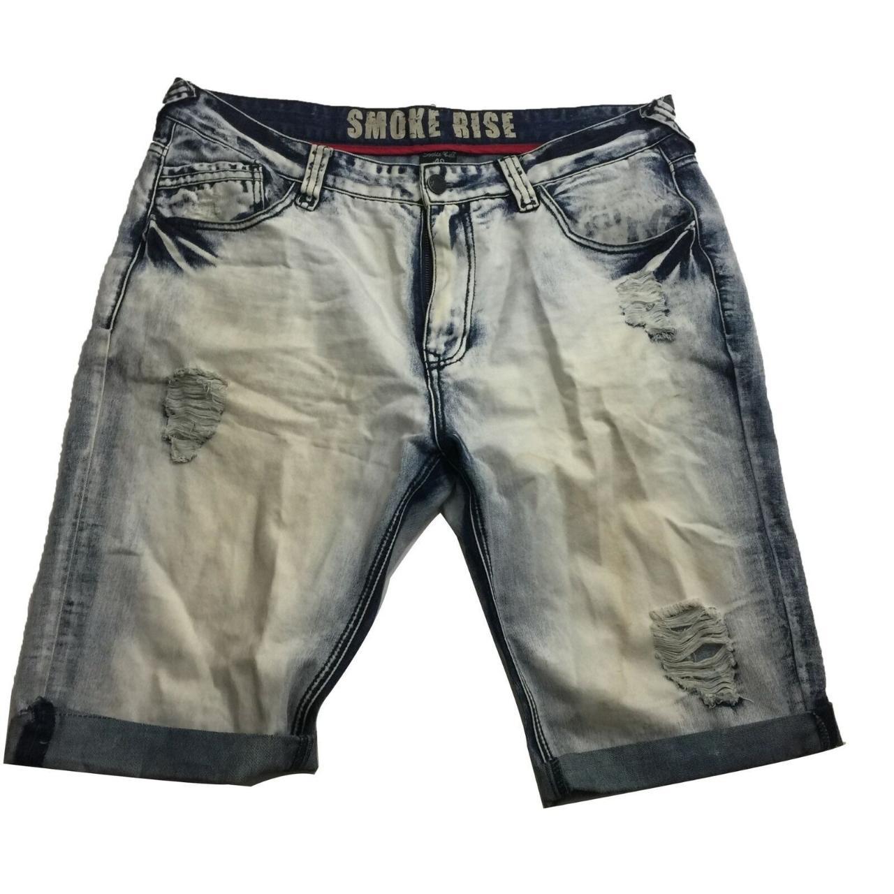 Description: Smoke Rise Denim Shorts Men's Size... - Depop