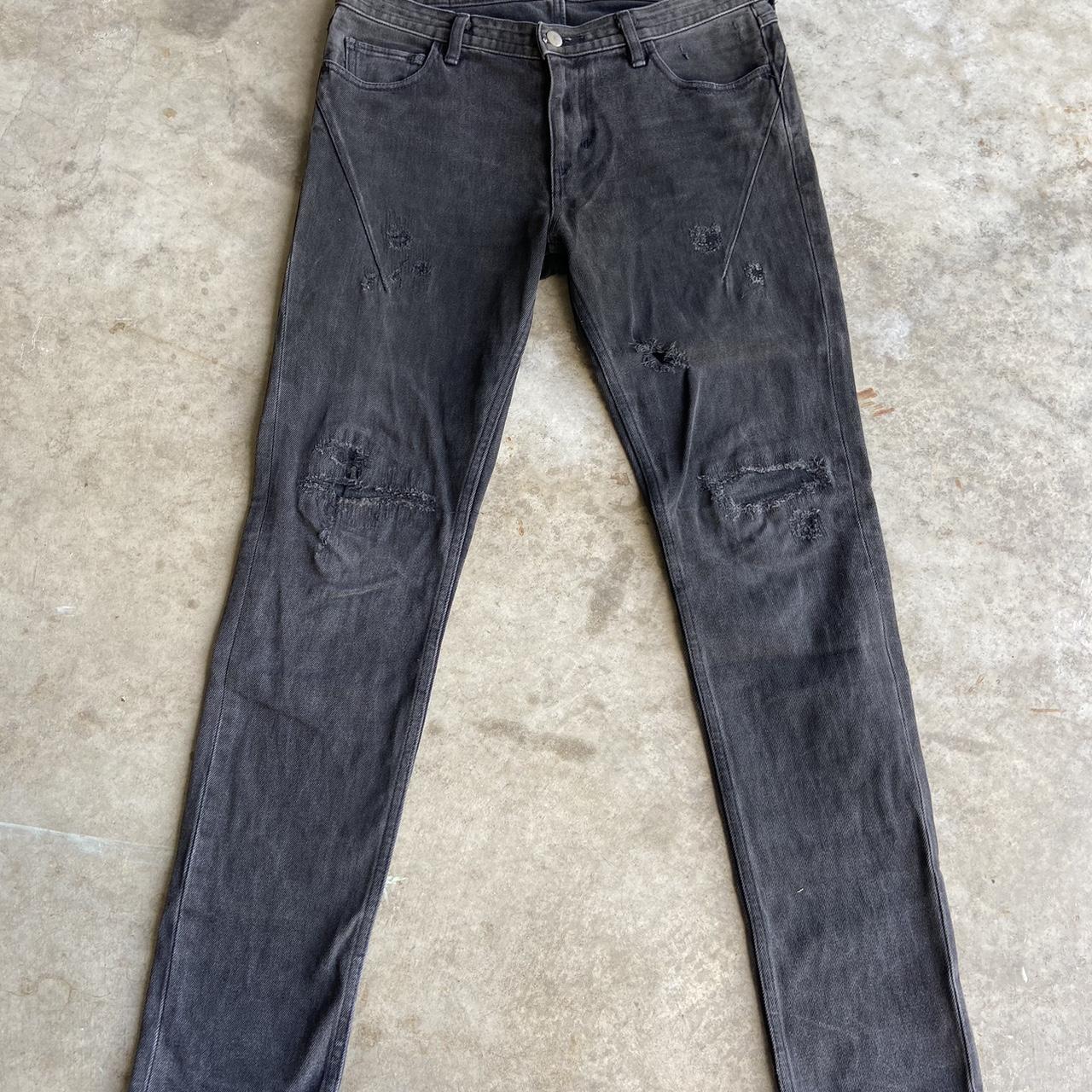 Number nine ripped skinny jeans Very skinny fit... - Depop