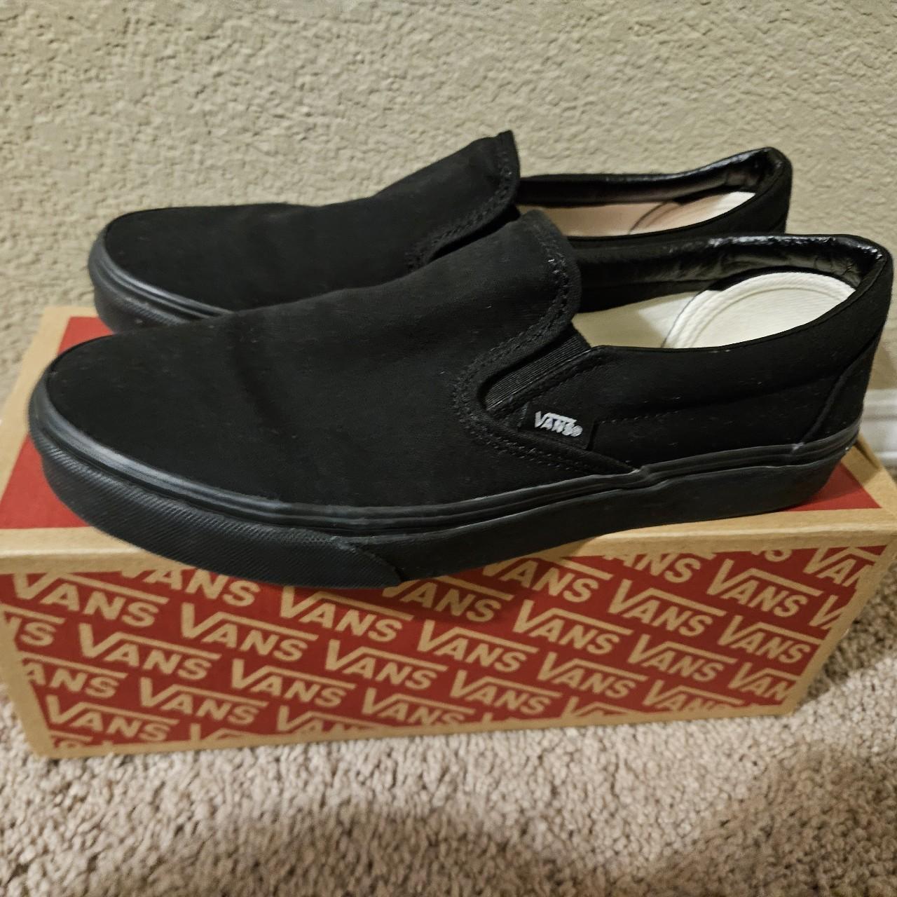 All Black Vans Great condition - Depop