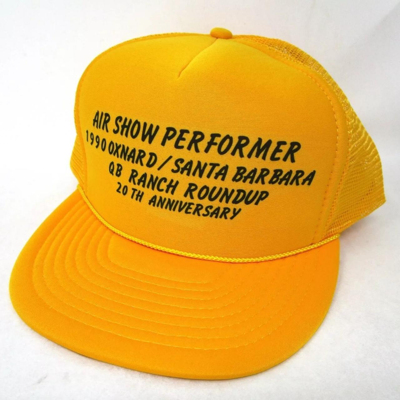 Vintage Air Show Performer Hat 1990 Oxnard Santa... - Depop