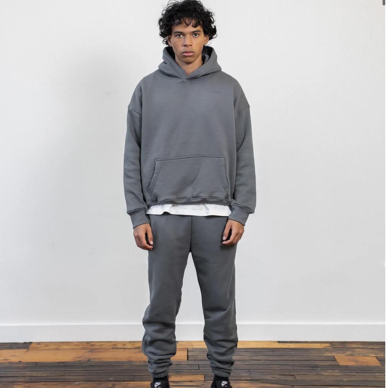 HOURS Collection SOLD OUT Charcoal Hoodie. Color:... - Depop