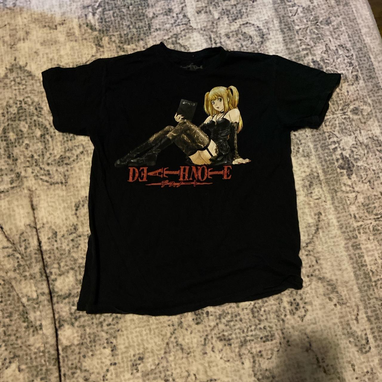 Anime death note shirt #anime #deathnote #vintage - Depop