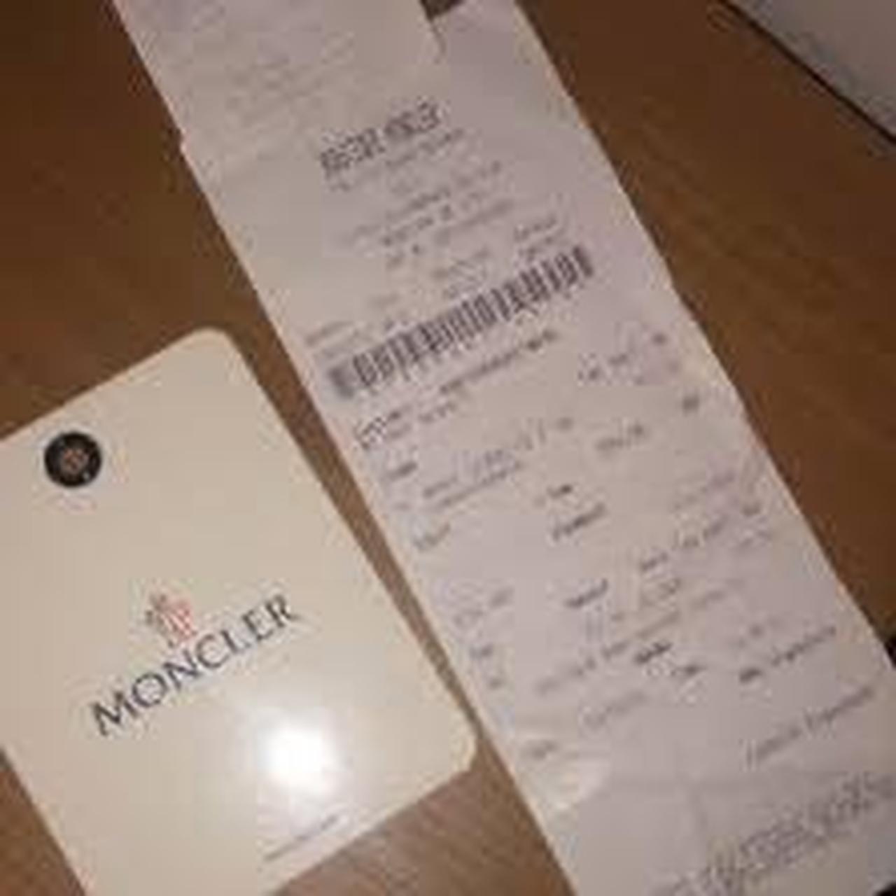 Moncler maya navy blue Last one I have 100% authentic - Depop