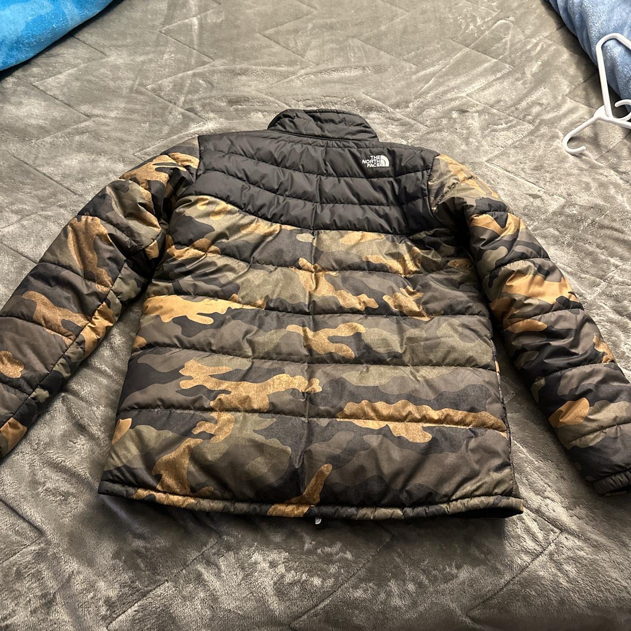 Men’s Northface Double Sided Fleece Jacket - Depop