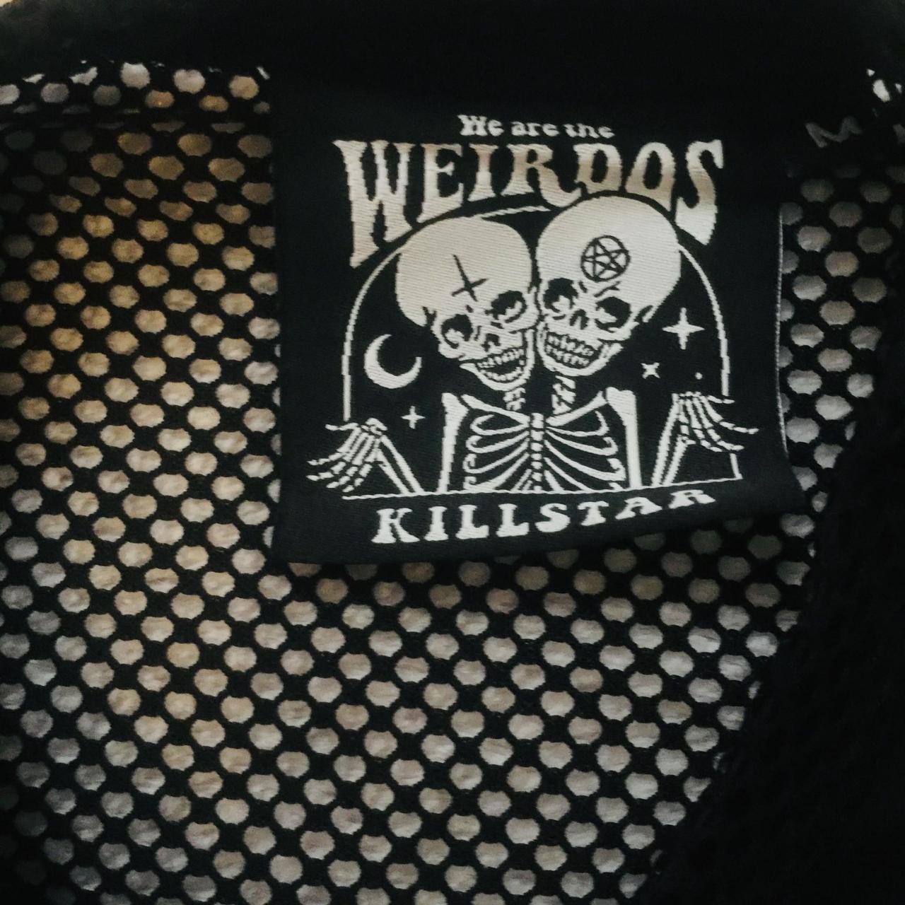 Fishnet Gothic Killstar Top - Depop