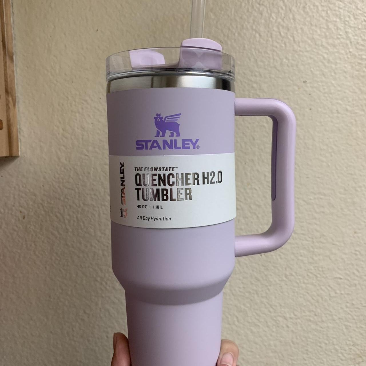 Stanley 40oz Quencher Tumbler Purple Orchid With lid... - Depop