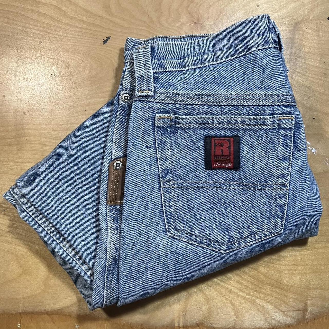 Wrangler dura-shield “RIGGS” workwear jeans 30x32... - Depop