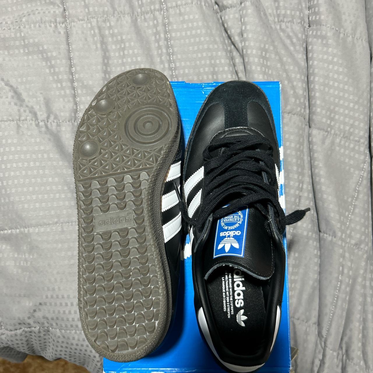 Black Adidas Samba Colorway. Worn Once Outside. Just... - Depop