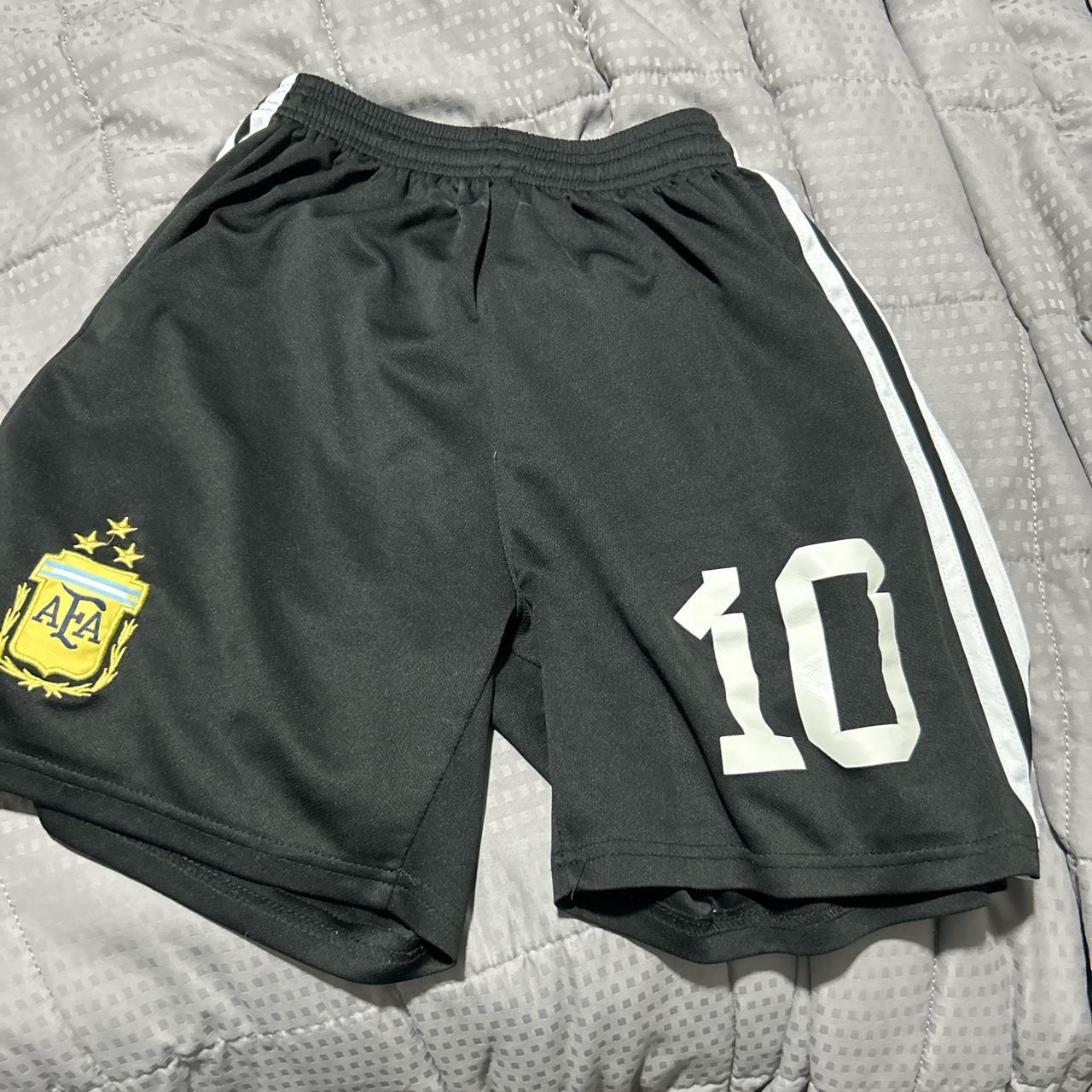 Adidas Lionel Messi Argentina Shorts. No Tag But... - Depop