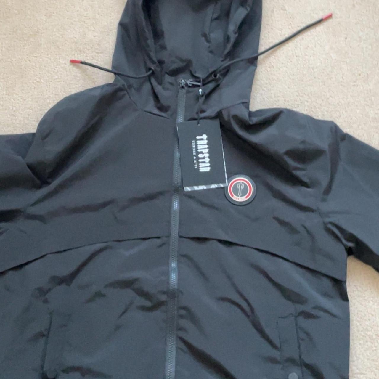 Trapstar windbreaker Black and red #trapstar #uk drip - Depop