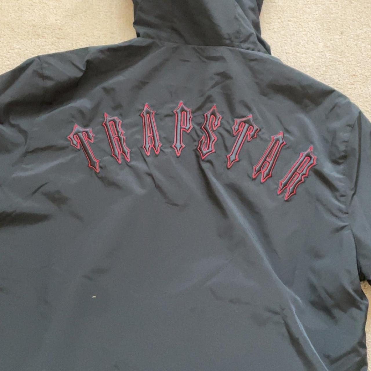 Trapstar windbreaker Black and red #trapstar #uk drip - Depop
