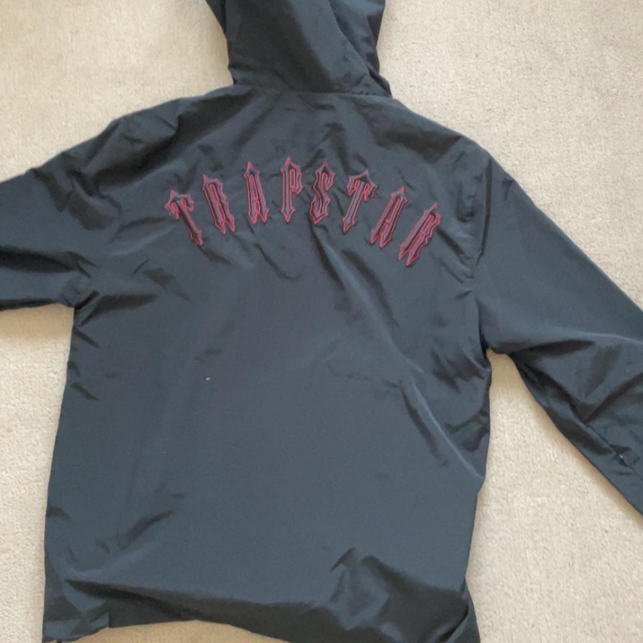 Trapstar windbreaker Black and red #trapstar #uk drip - Depop