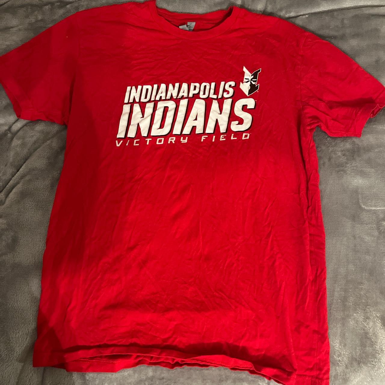 Indianapolis Indians baseball vintage tee Size: Large - Depop