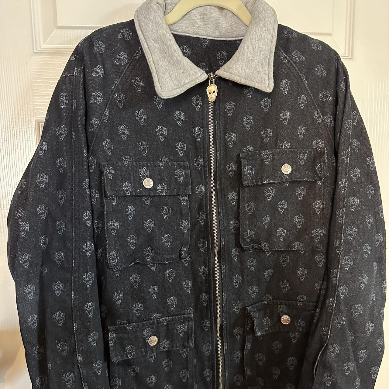 TeamSesh “SeshSkull” Work Coat. Worn a couple times,... - Depop