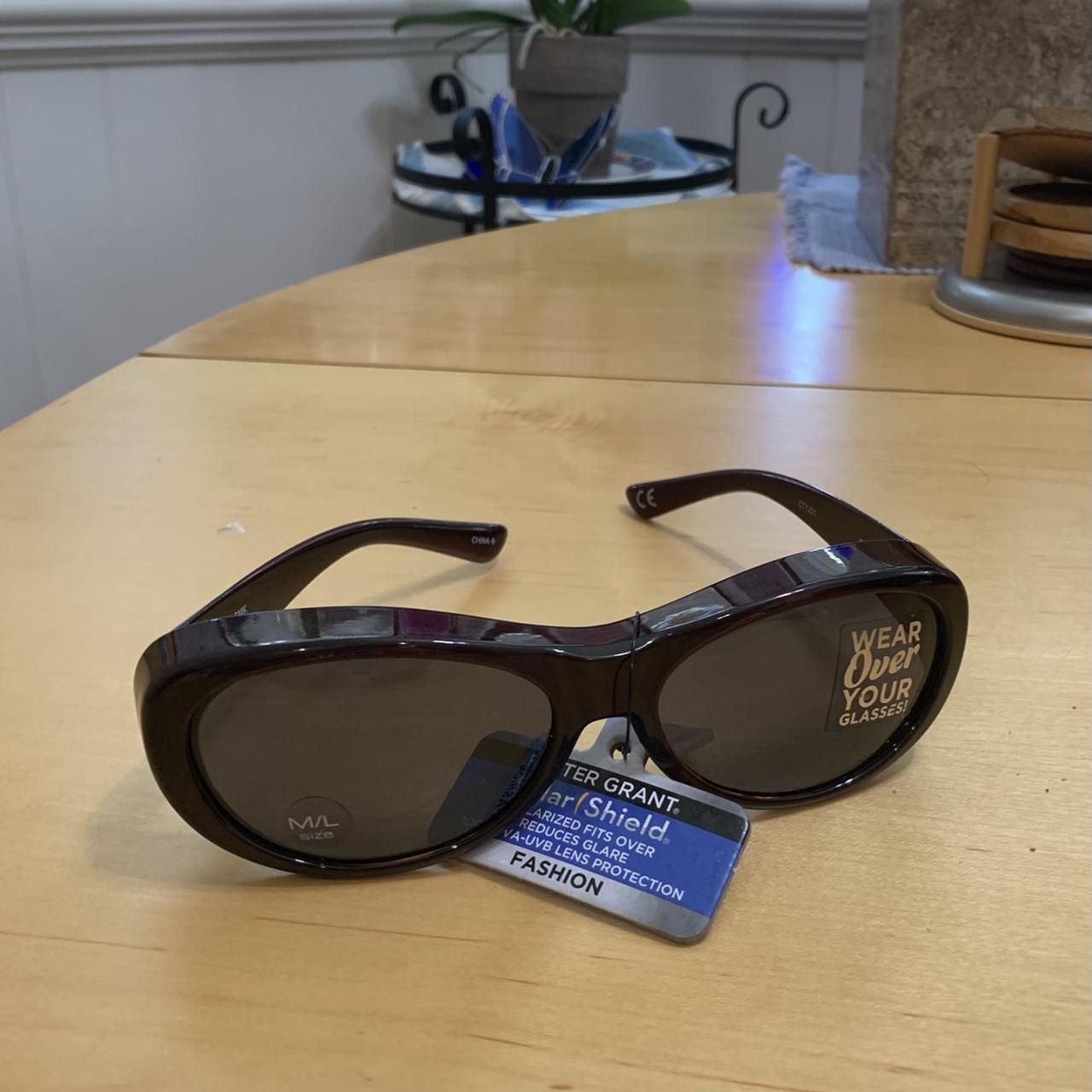 Brand new! Solar shield sun glasses to wear OVER... - Depop