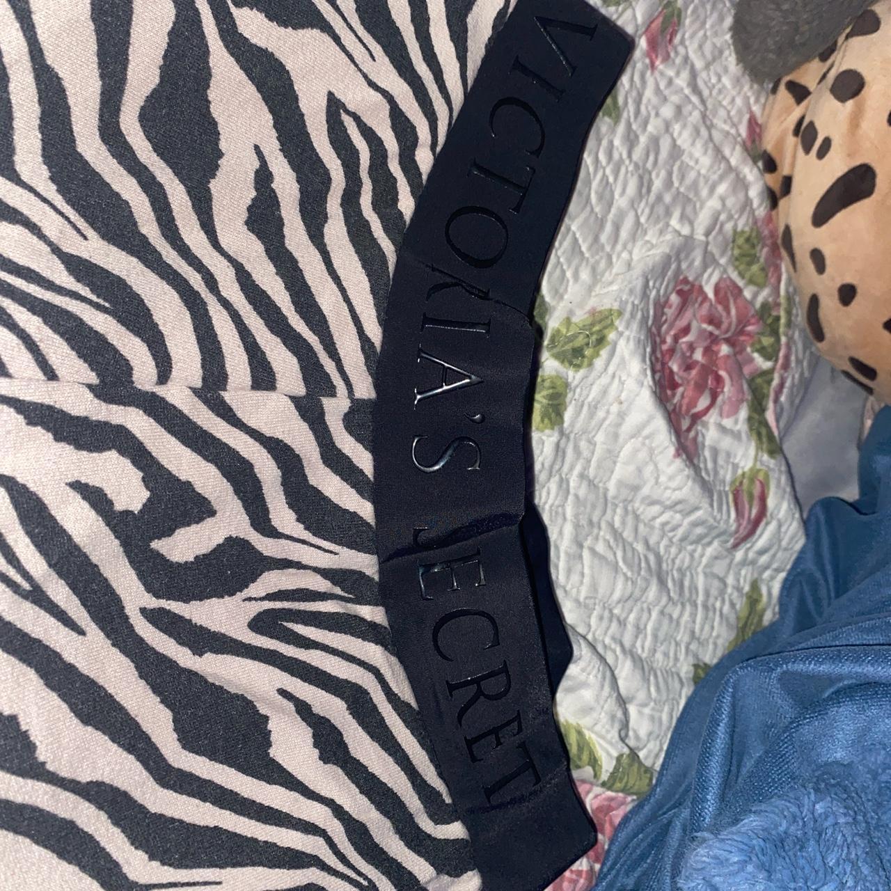 Victoria Secret Leopard Print Sweatpants Fits M & L - Depop