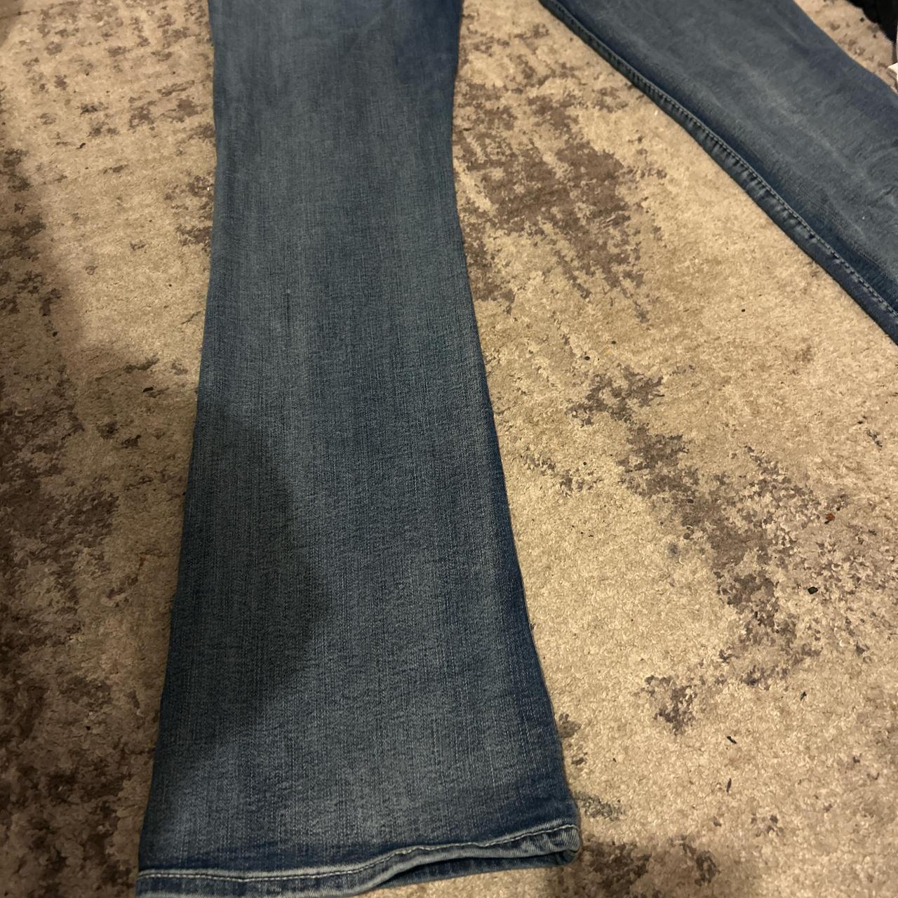 True Religion Billie Big T Stitch Bootcut Jeans -... - Depop