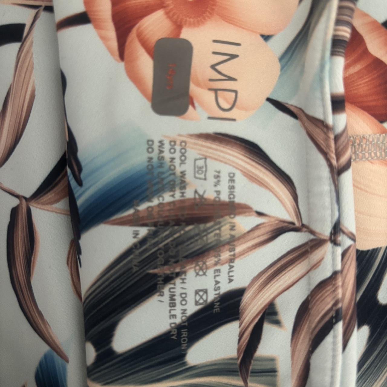 IMPI patterned shorts girls size 14 Size runs... - Depop