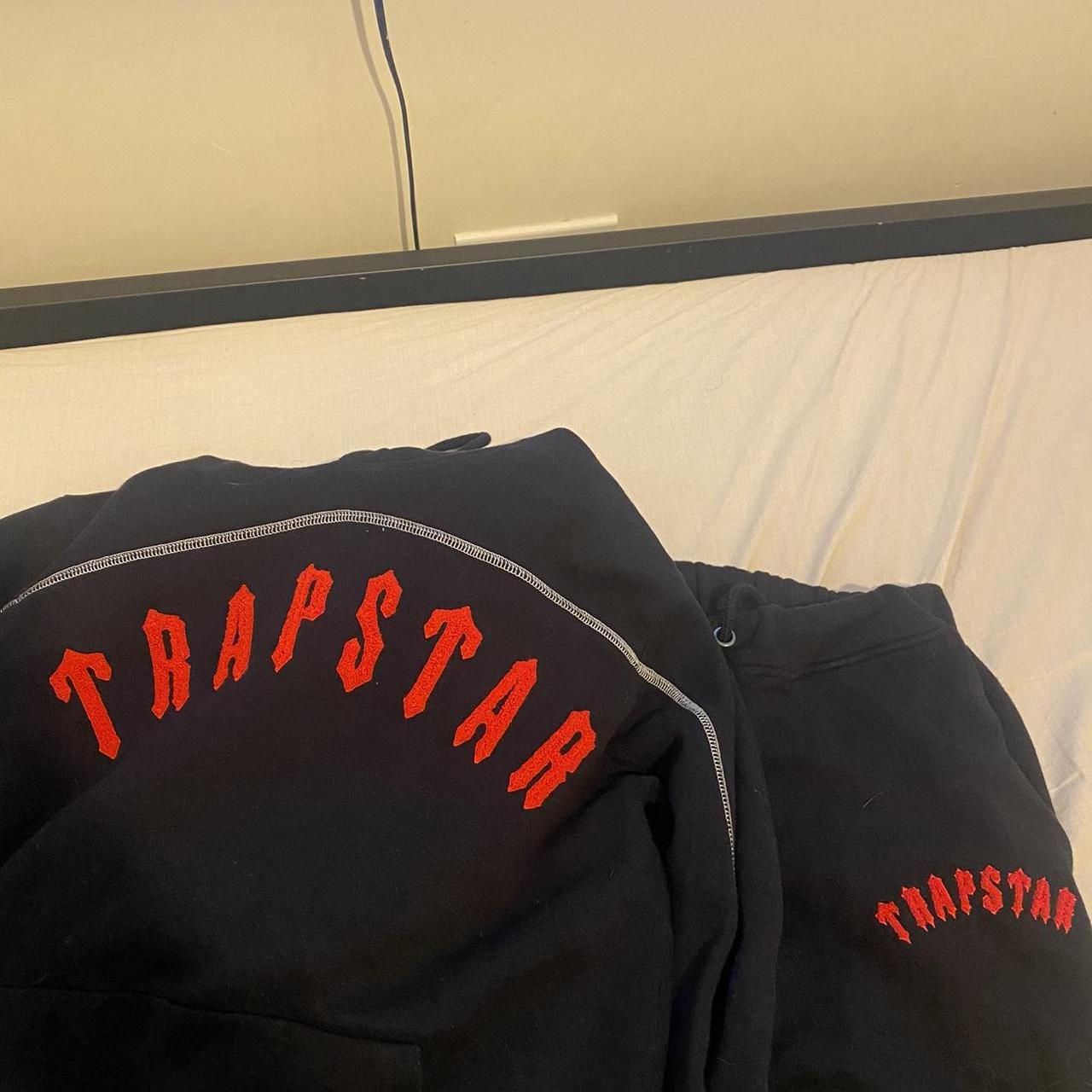 REAL!!! Trapstar tracksuit size small Good condition... - Depop