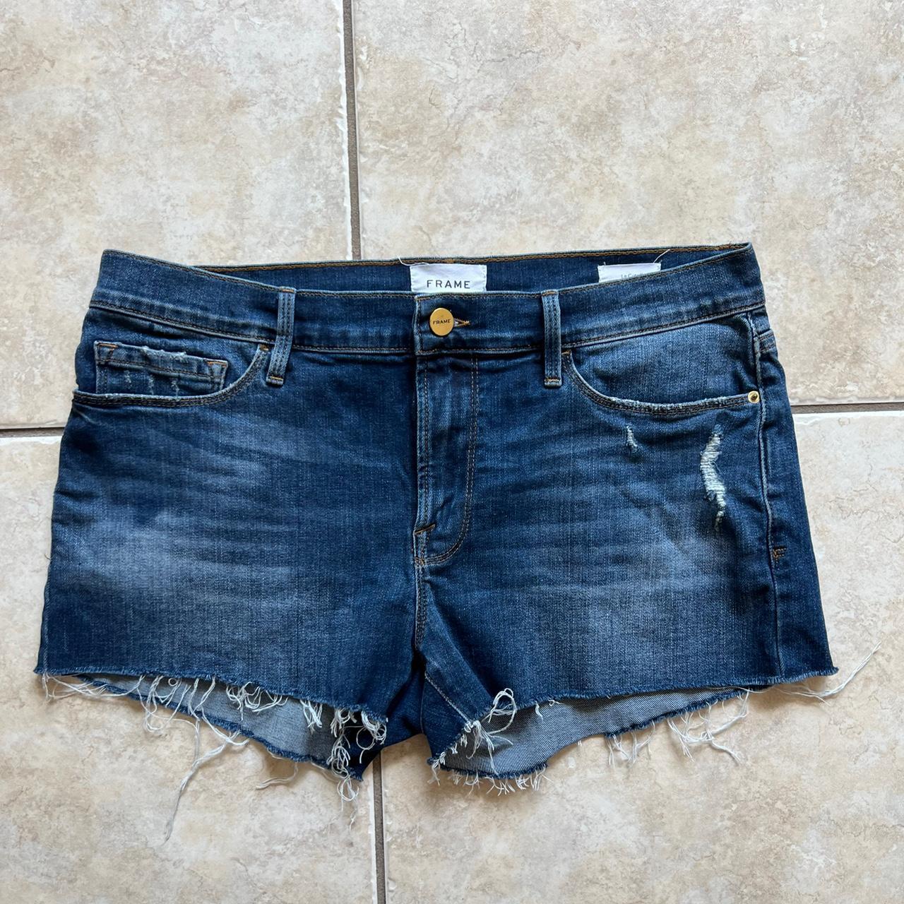 Frame designer denim shorts Size 30 Never worn ... | Depop