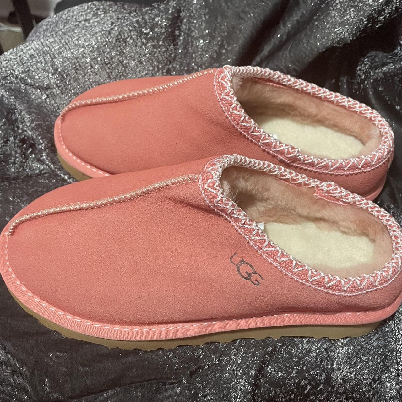 Pink Tasman Ugg Slippers - Depop