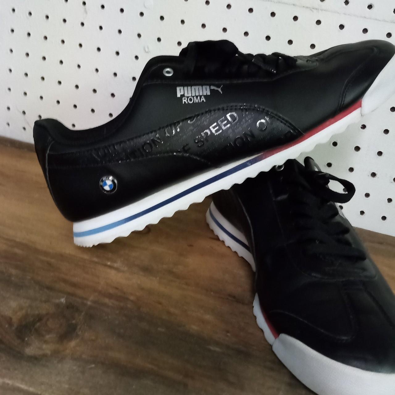 Men's Puma roma collab BMW sneakers - Depop