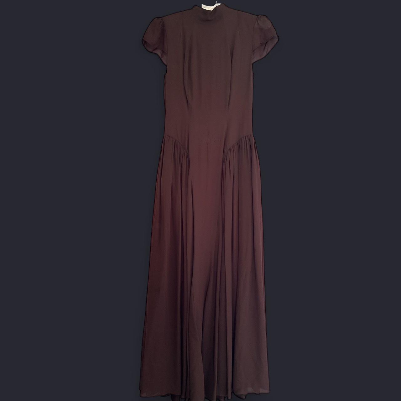 reformation brown maven dress retails for... | Depop