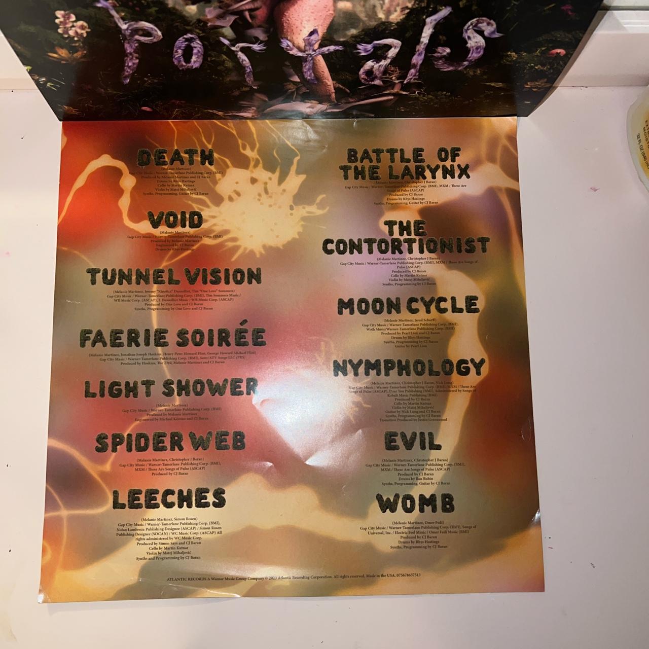 Bloodshot Portals Vinyl- Melanie Martinez (Pin hole... - Depop