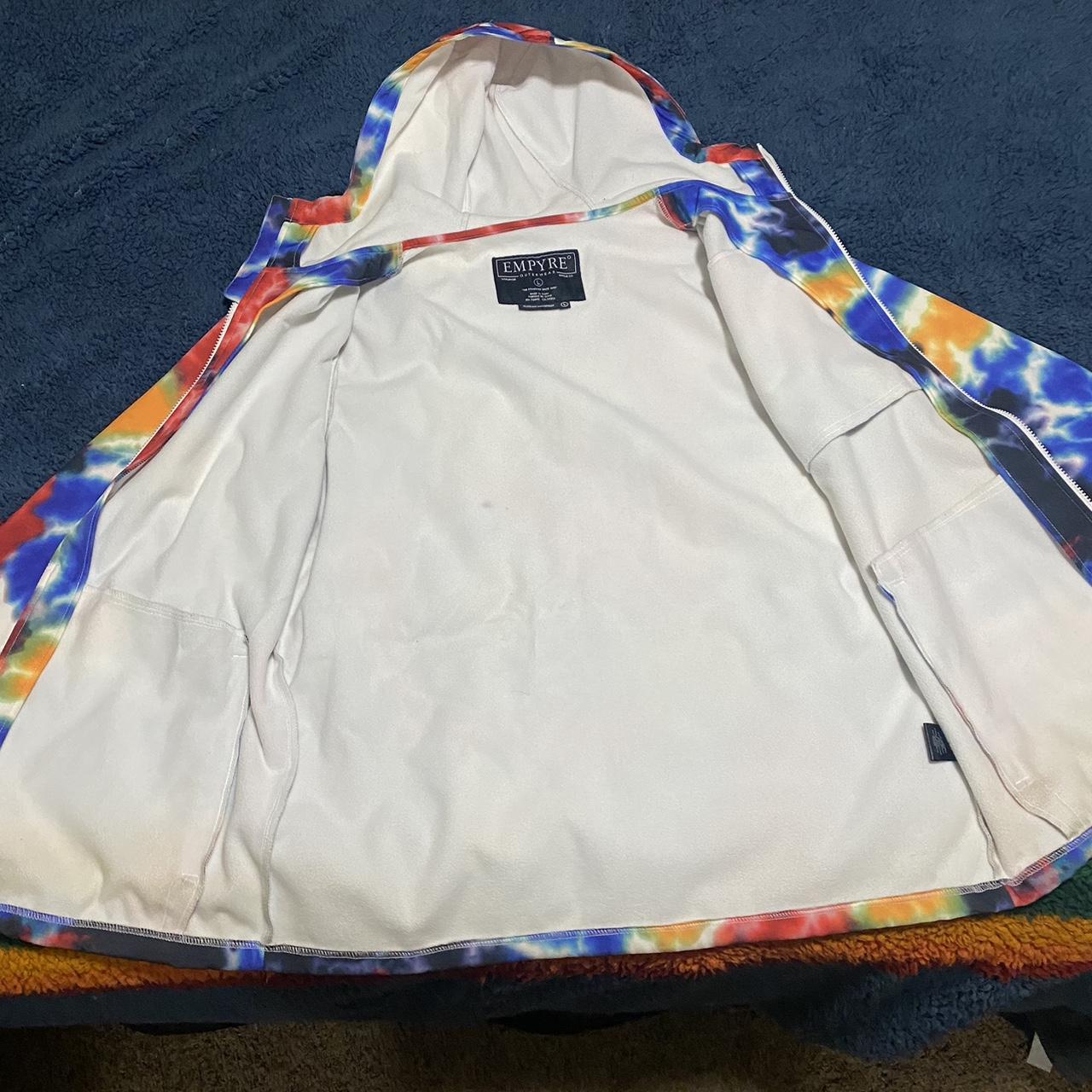 Empyre Reaction SnowBoard Jacket, Tie Dye... - Depop