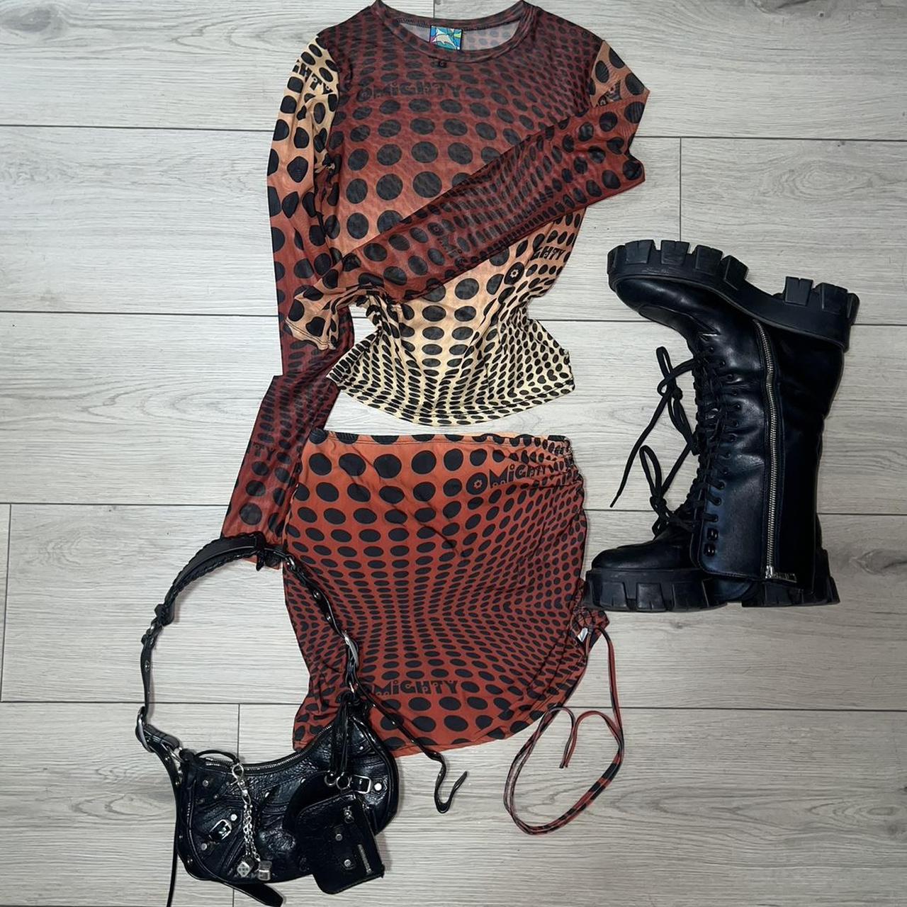 Omighty sold out two piece mesh set! Both size... - Depop