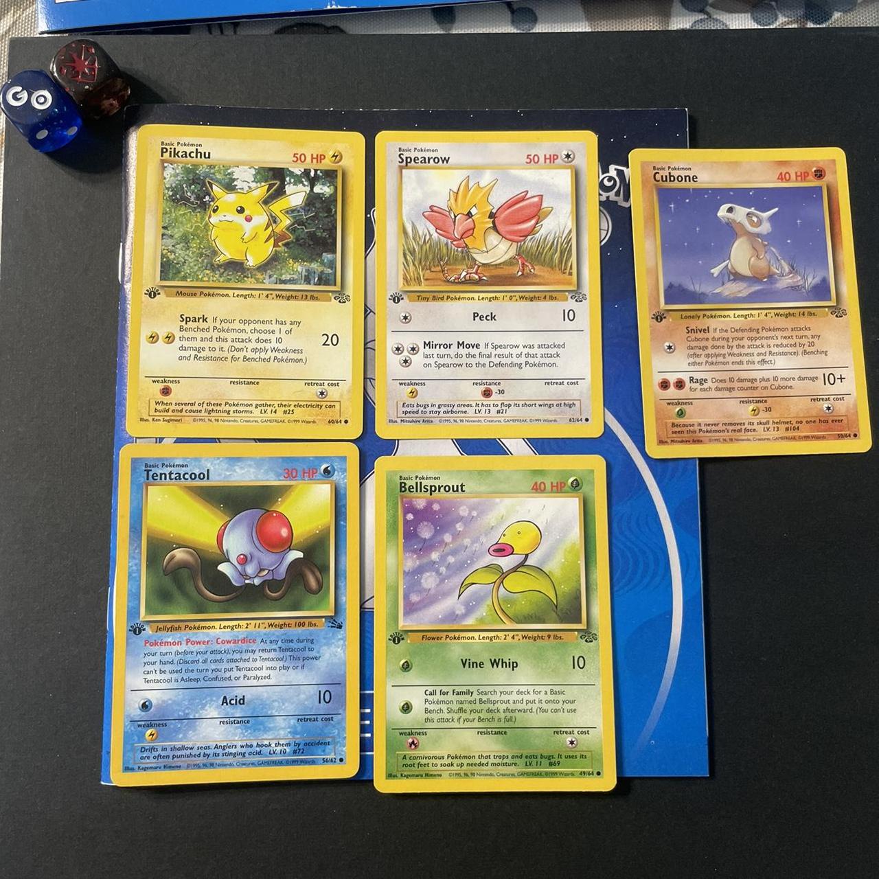Pokémon card bundle 1st edition fossil/jungle set... - Depop