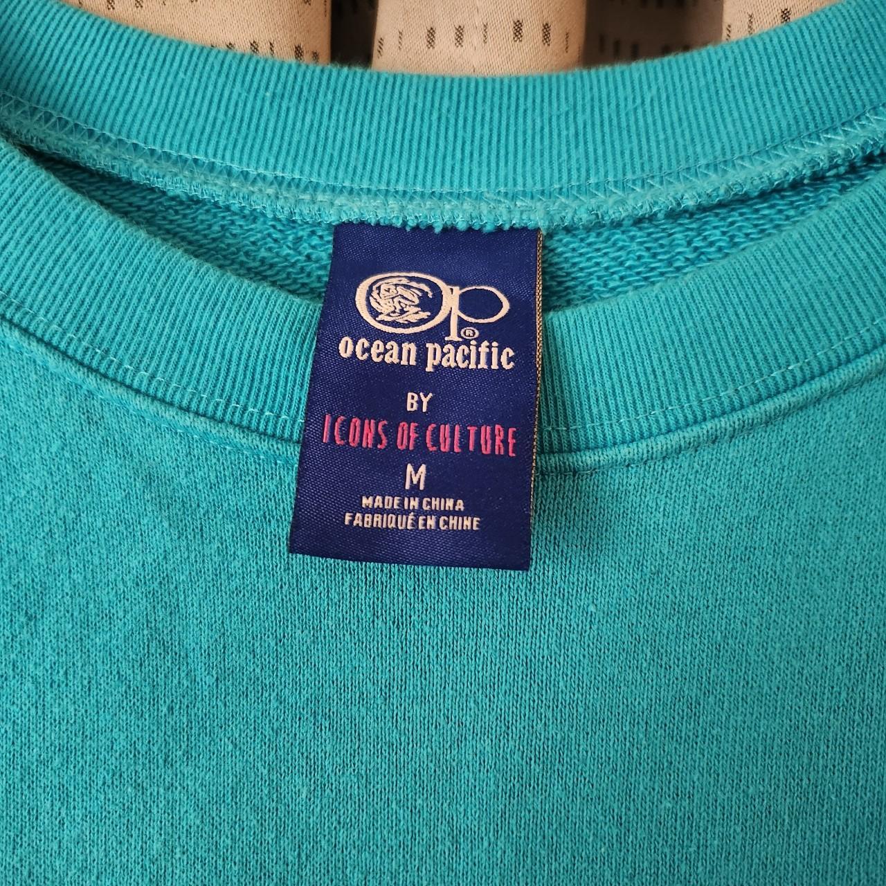 Vintage style Ocean Pacific crewneck. 80's surfer... - Depop
