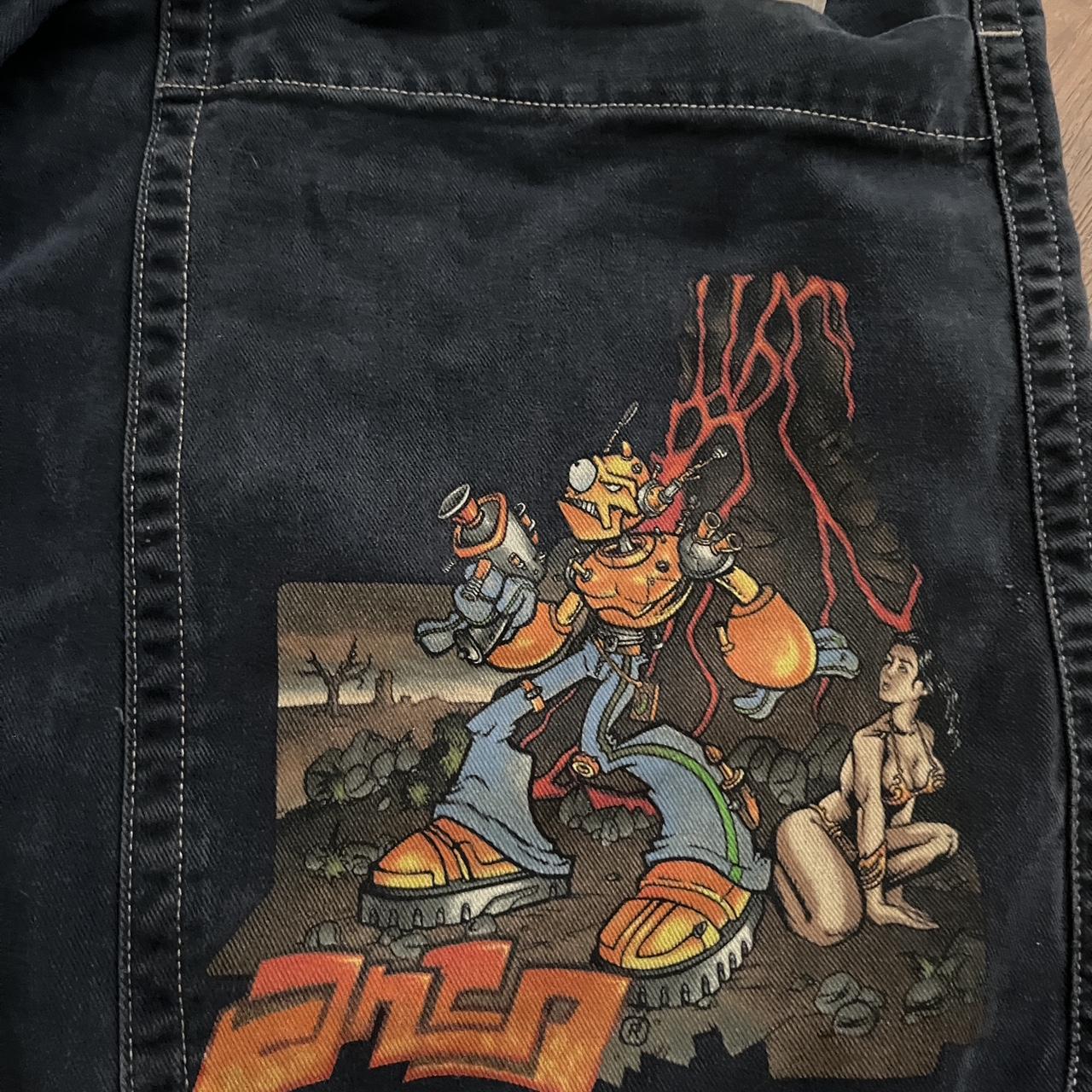 Leapin lizard jncos ‼️‼️TRADED‼️‼️ DO NOT BUY THIS... | Depop