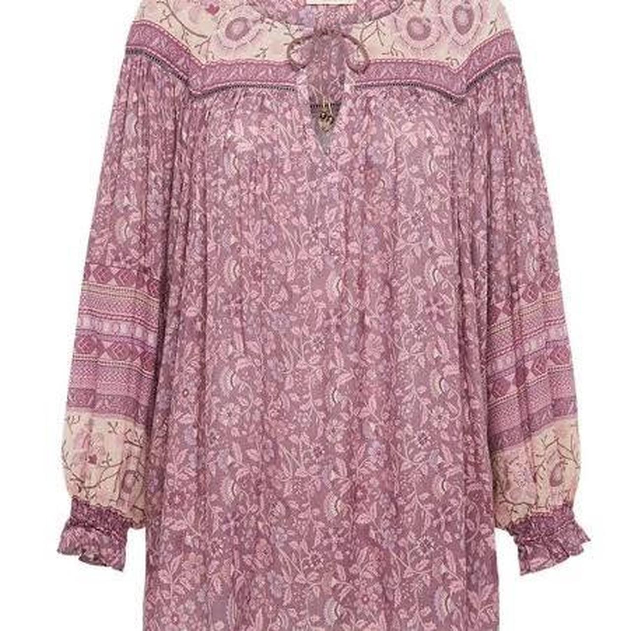 Spell Dahlia Blouse - Mulberry L good used... - Depop