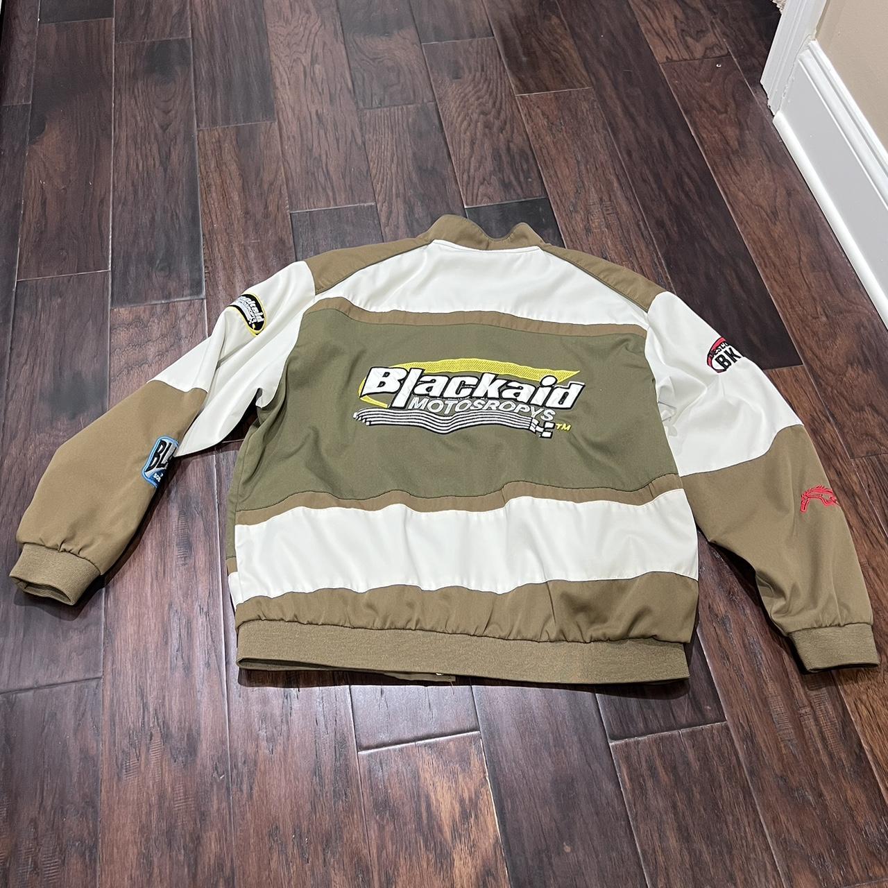 Brown Aelfric Eden Racing Jacket brown / defective... - Depop