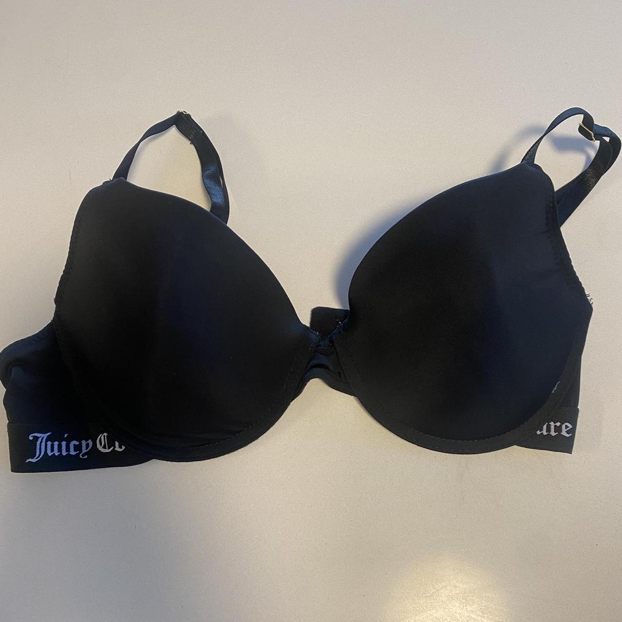 black juicy couture bra -worn once, didn’t fit - Depop