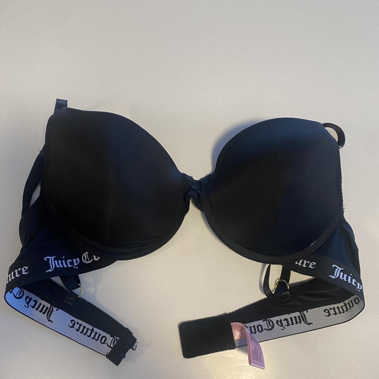 black juicy couture bra -worn once, didn’t fit - Depop