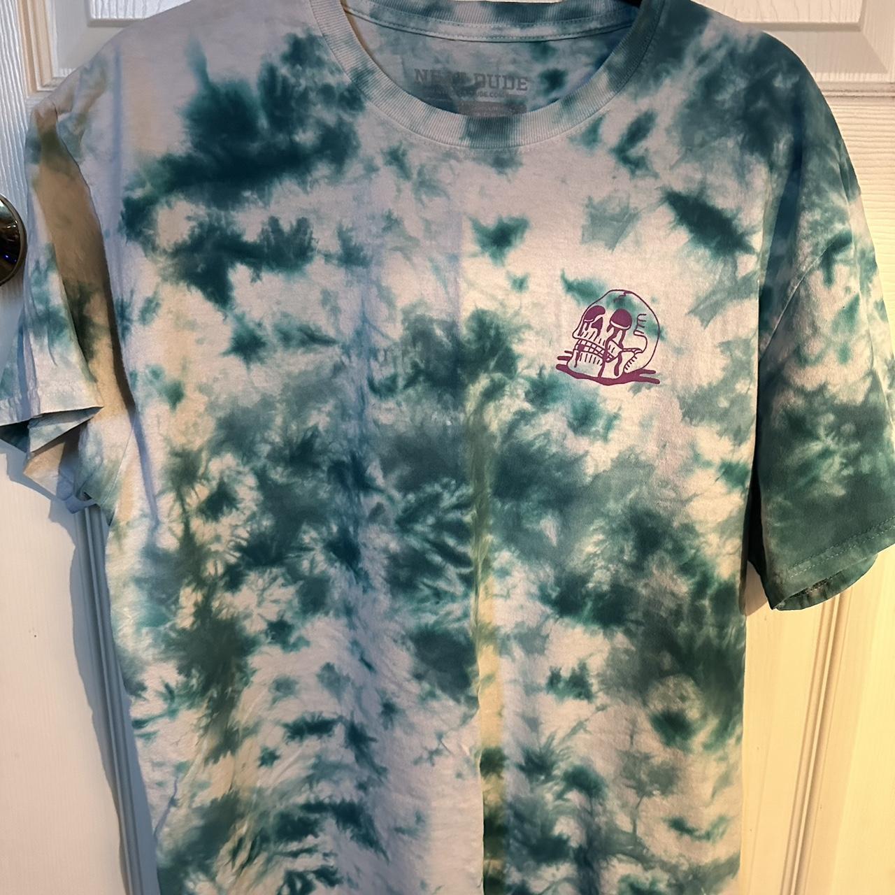 neat dude tie-dye shirt #neatdude - Depop