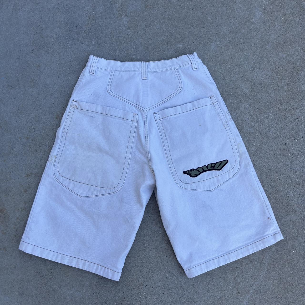 90s vintage jnco cream jorts (Dm before buying)... | Depop