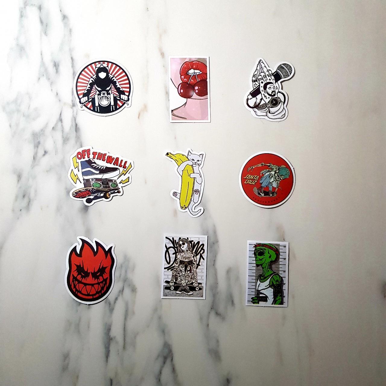9 x Stickers Collection • All stickers are sent in... - Depop