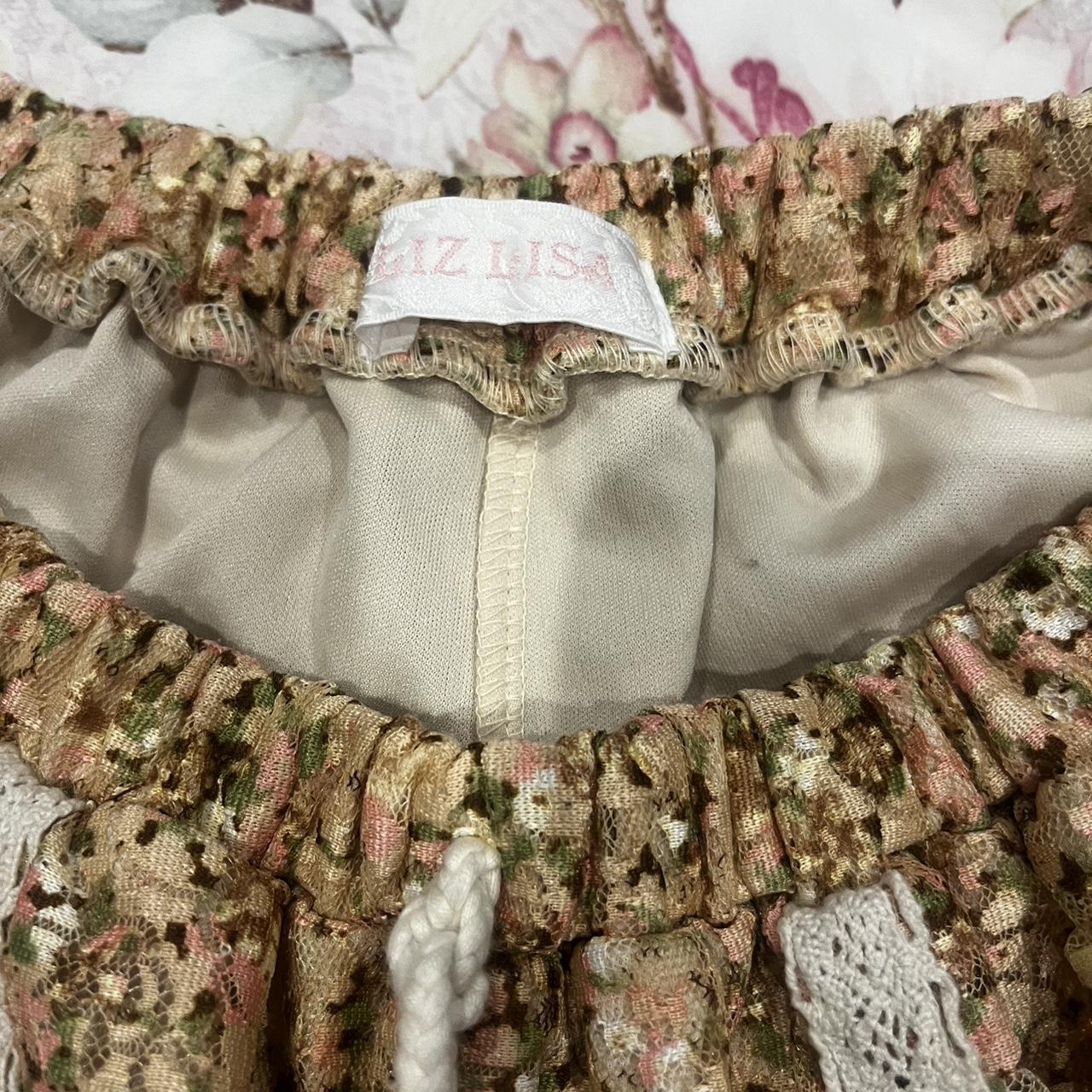 FLORAL LIZ LISA BLOOMERS/SKIRT 💐🎀 great... - Depop