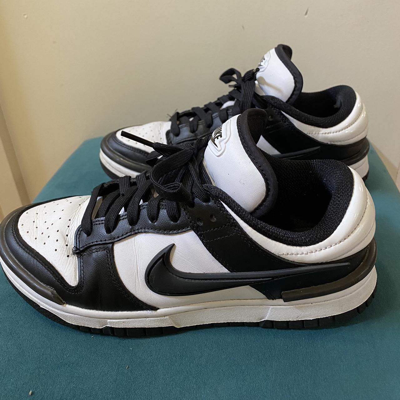 Nike Dunk Low Panda trainers Aus size 7 Fair... | Depop