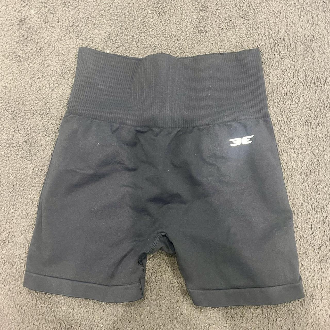 Black scrunch Elite Eleven shorts size XS... | Depop