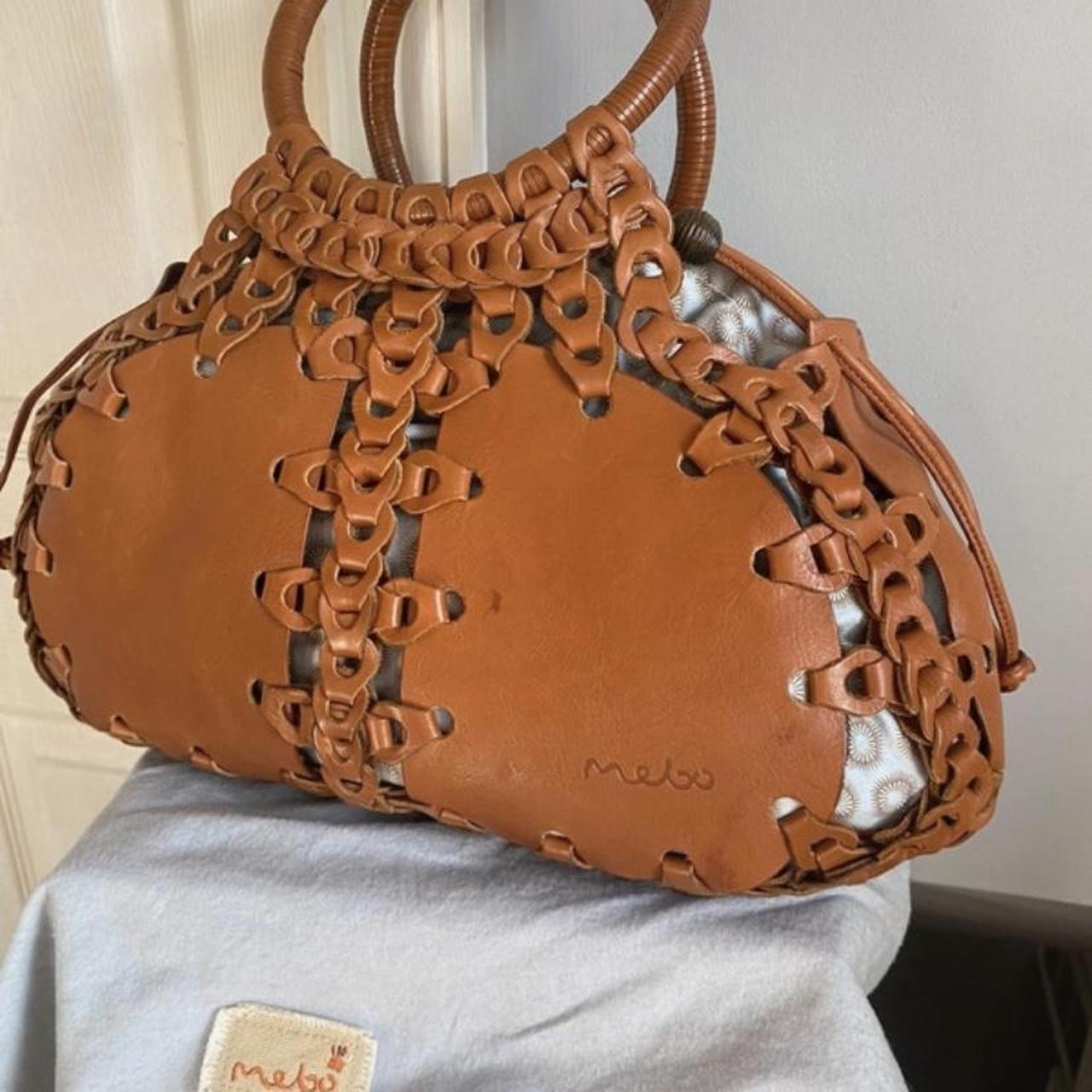 Mebo Woven Leather Handbag (By Radley) A rare... - Depop