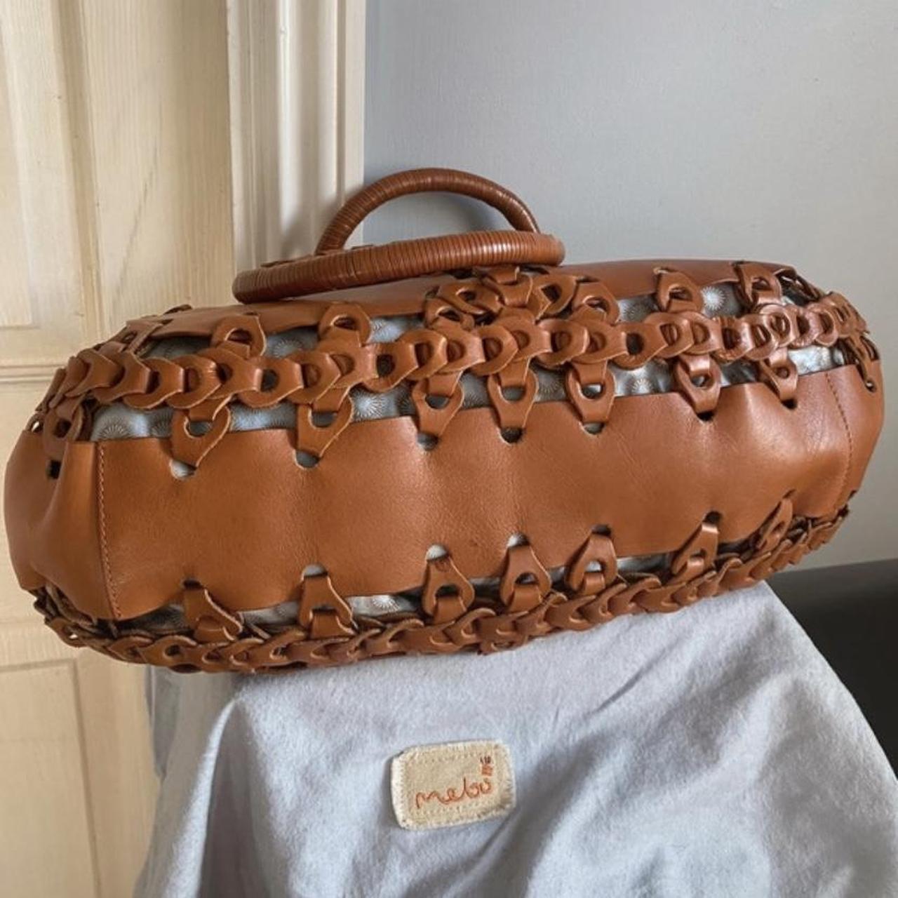 Mebo Woven Leather Handbag (By Radley) A rare... - Depop