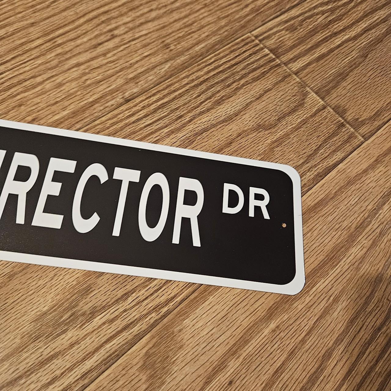 Funeral Director Dr. Street sign. Really cool & fun... - Depop