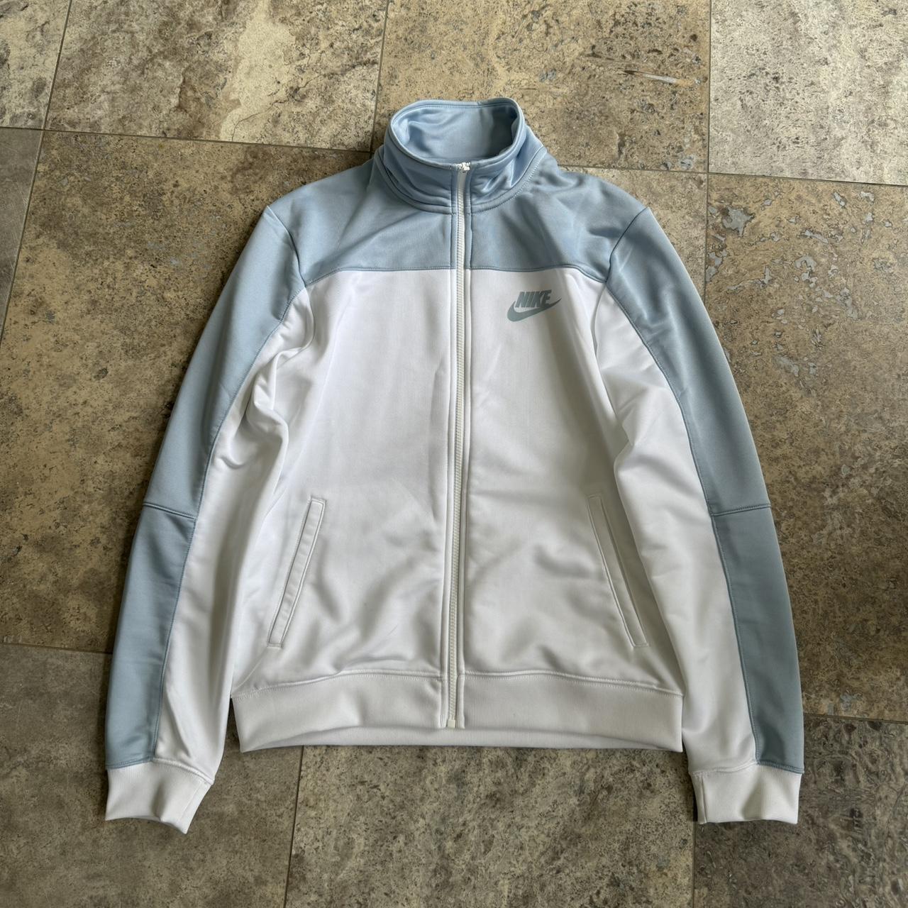 Rare Nike Track Jacket Baby blue Amazing... - Depop