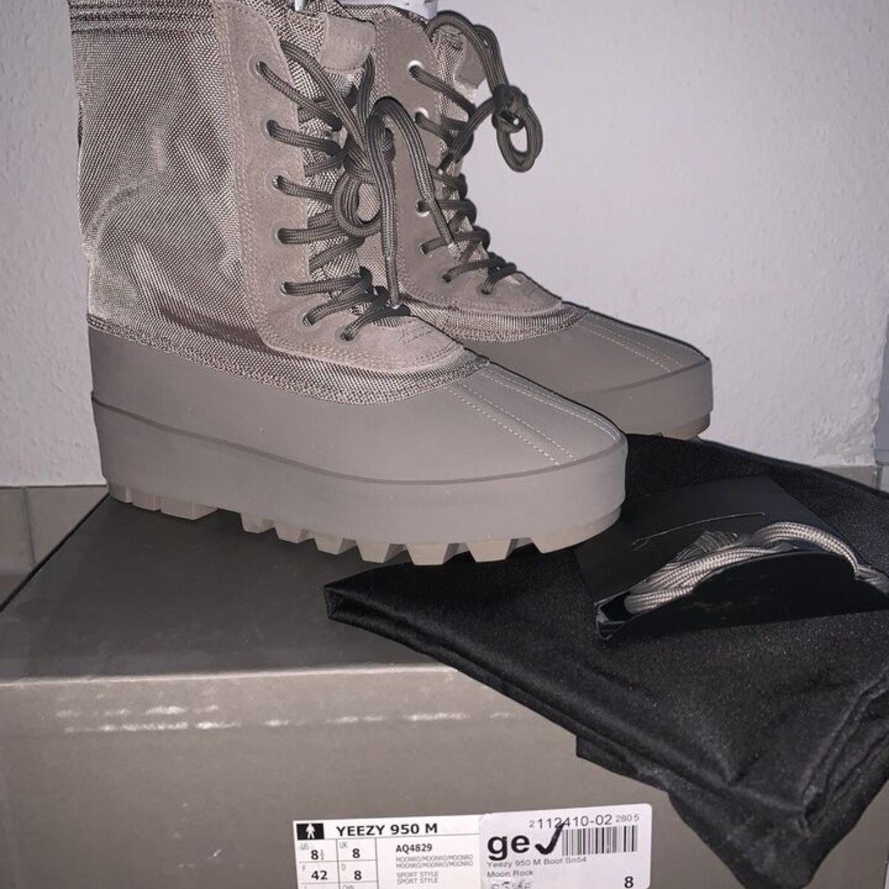 Adidas Yeezy Boost 950 M Moonrock EU 42 with invoice... - Depop