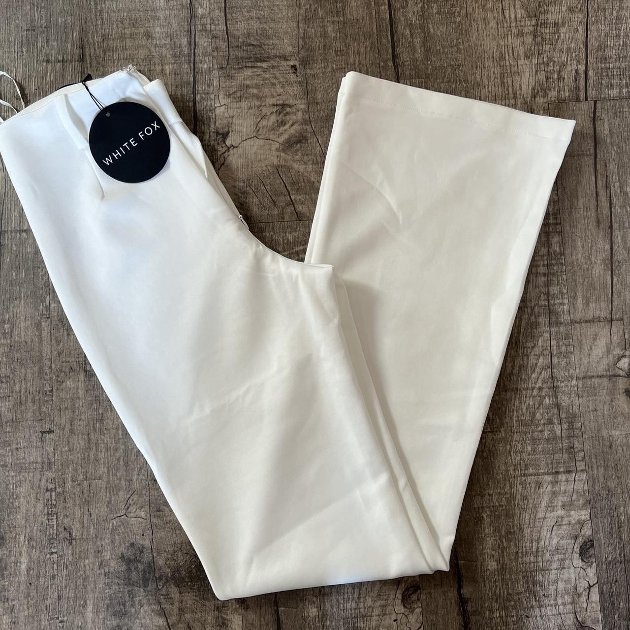 White fox fearless pant - Depop